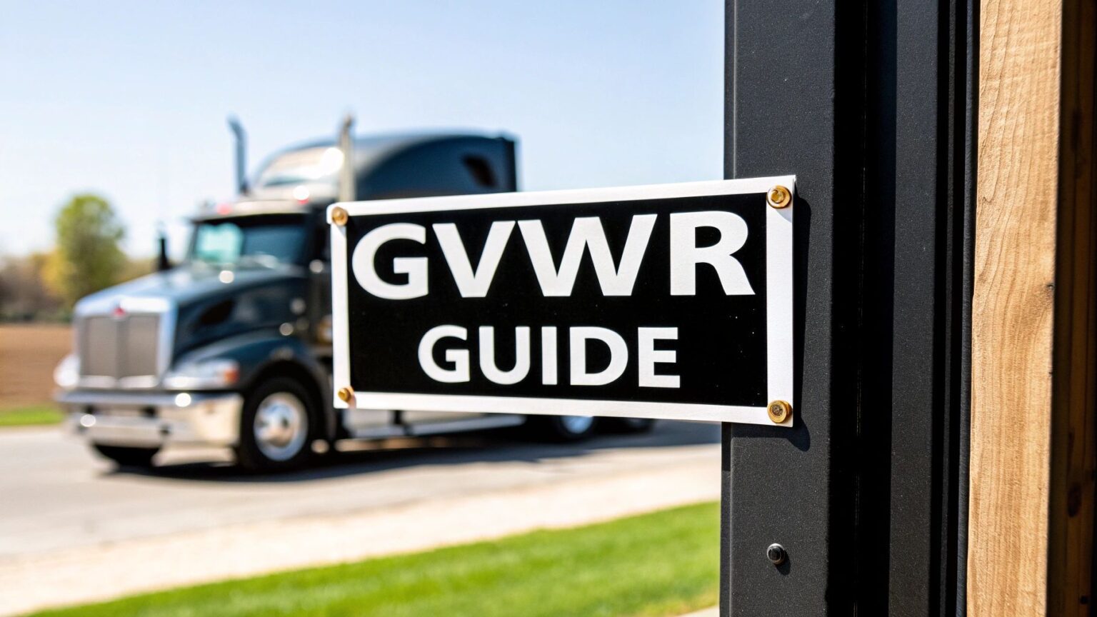 What Is Gross Vehicle Weight Rating Your Complete CDL Guide - PatriotCDL