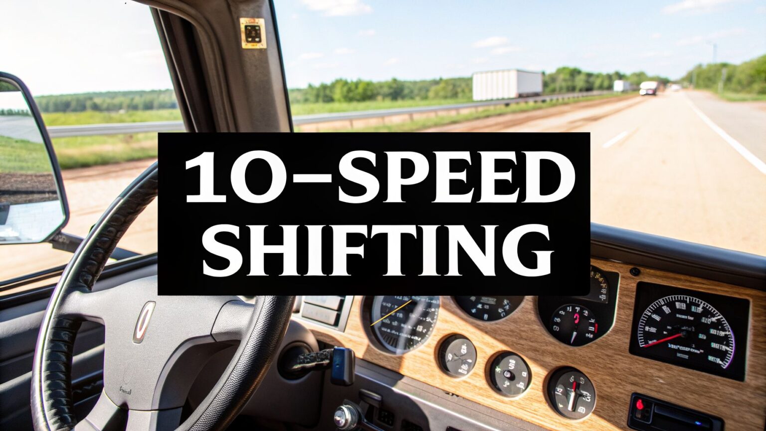 How to Shift 10 Speed Transmission: A CDL Student's Practical Guide ...