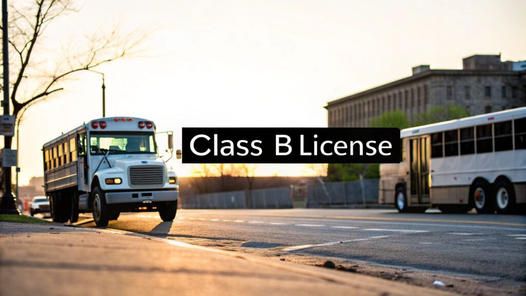 What Is a Class B License and How Does It Work - PatriotCDL